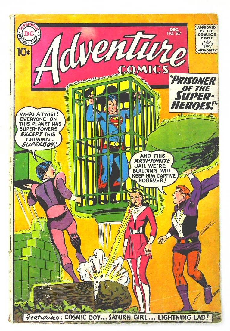 Adventure Comics (1938 series) #267, VG (Actual scan) | Comic Books ...