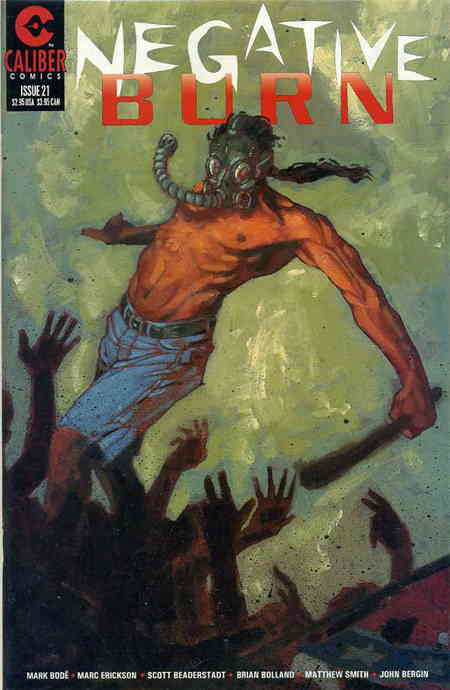 Negative Burn #21 VF/NM ; Caliber | Trollords Paul Pope Mark Bode ...