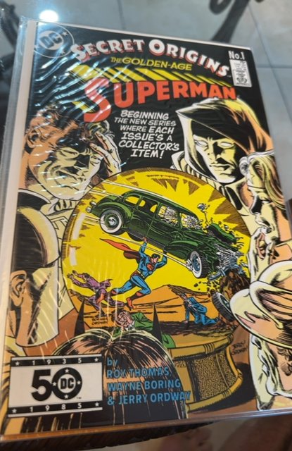 Secret Origins #1 (1986) Superman | Comic Books - Copper Age, DC Comics ...