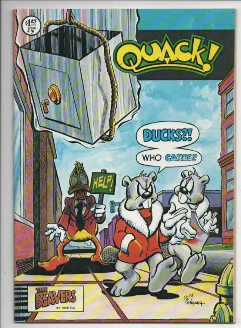 QUACK #1 2 3 4 5 6, VF, Dave Stevens Frank Brunner Sergio Aragones 1976 ...