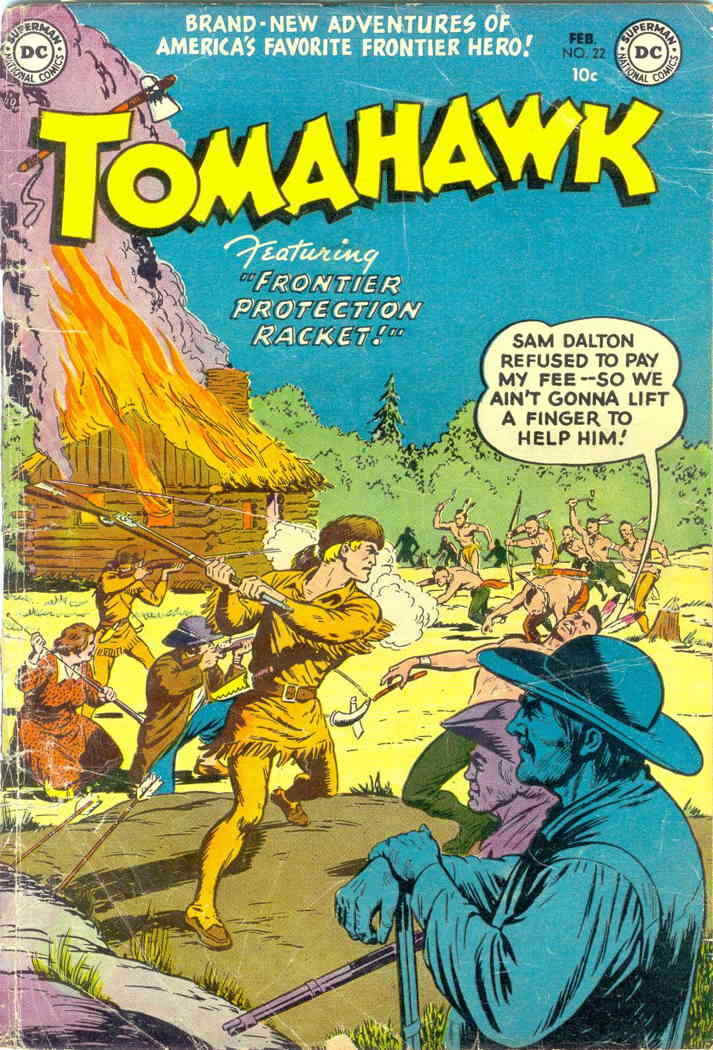 Tomahawk #22 VG; DC | low grade - February 1954 Frontier Hero - we ...