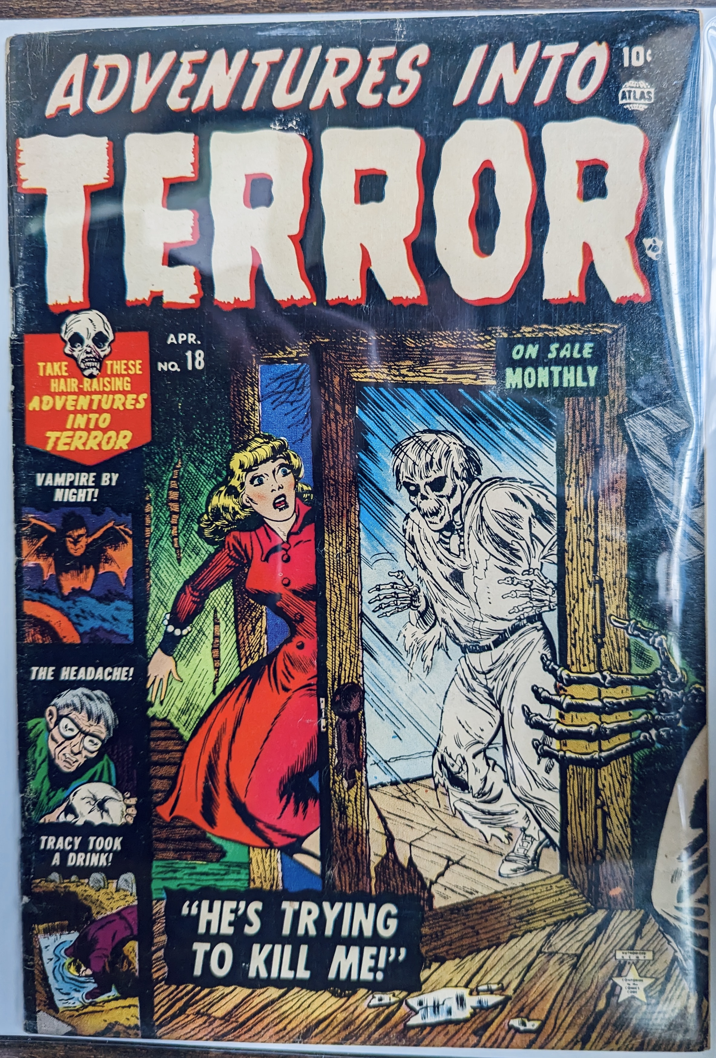 Adventures Into Terror #18 PRE CODE VG+ | Comic Books - Bronze Age ...