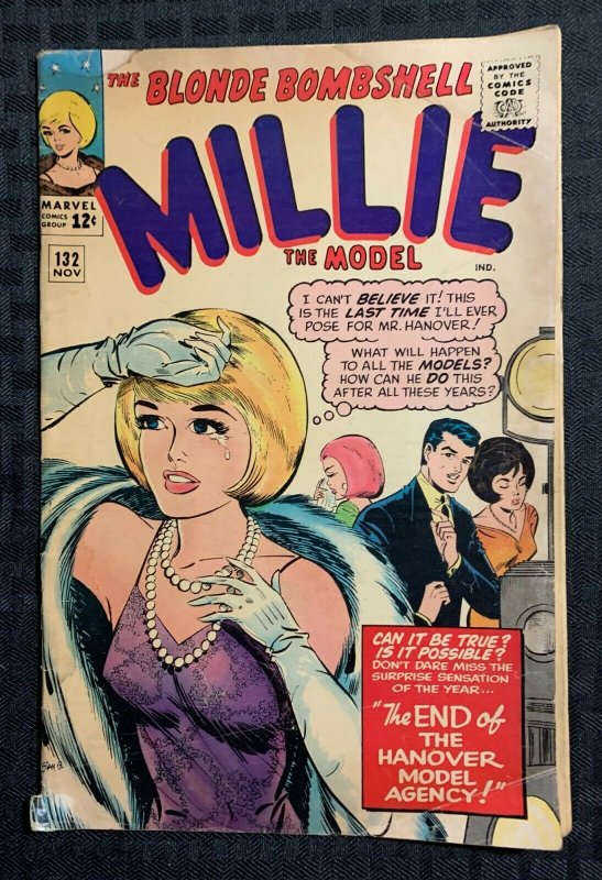 1965 MILLIE THE MODEL #132 GD 2.0 The Blonde Bombshell | Comic Books ...