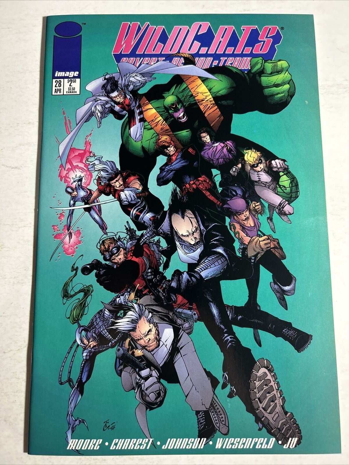 Wildcats C.A.T.S Covert Action Teams #28 Image Comics DCU Alan Moore ...