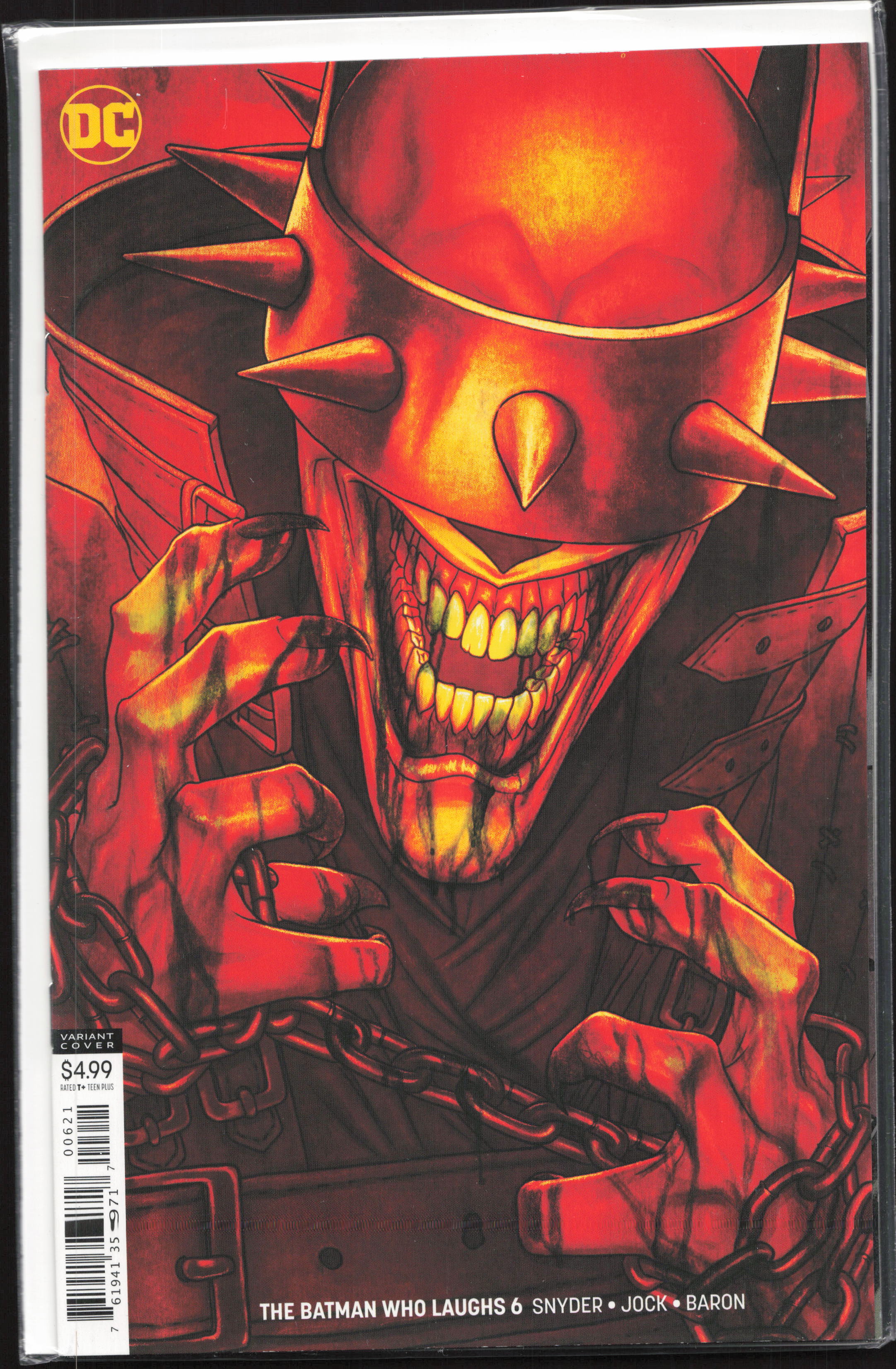 The Batman Who Laughs #6 Variant Cover (2019) The Batman Who Laughs ...