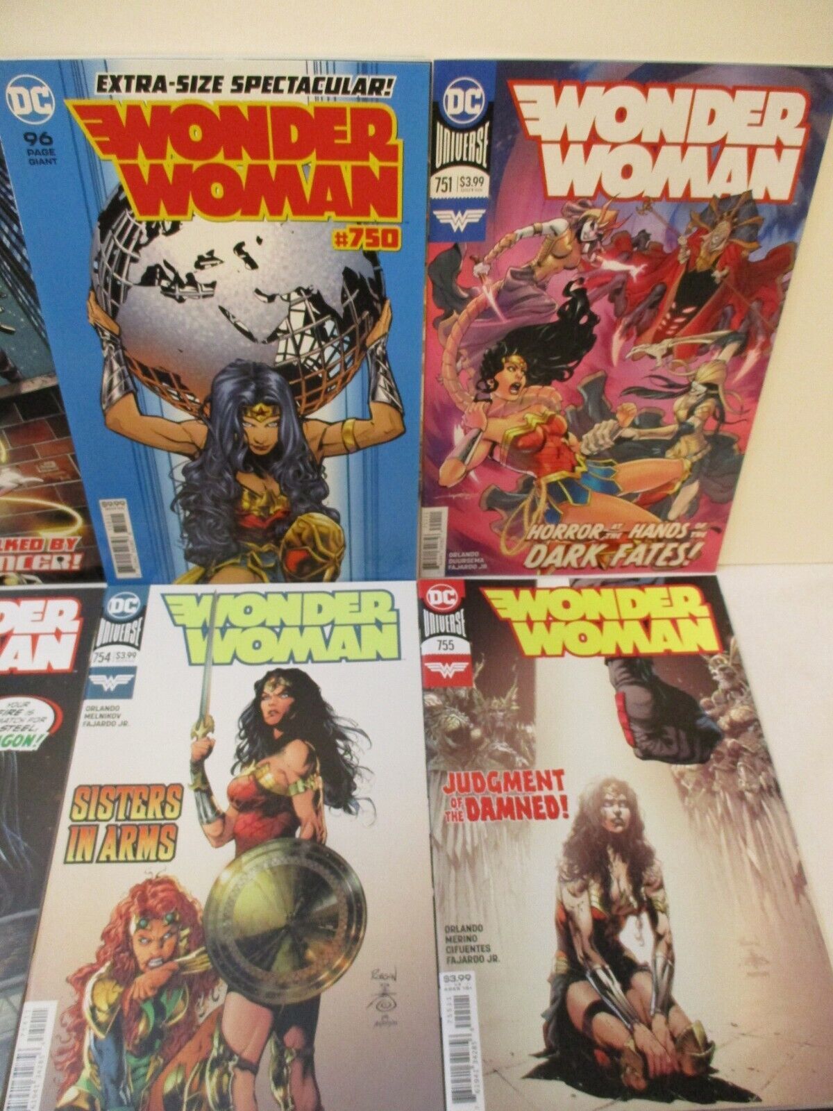 Wonder Woman 82, 83, 750-758 + Annual 3 Steve Orlando - DC Comics 2020 ...