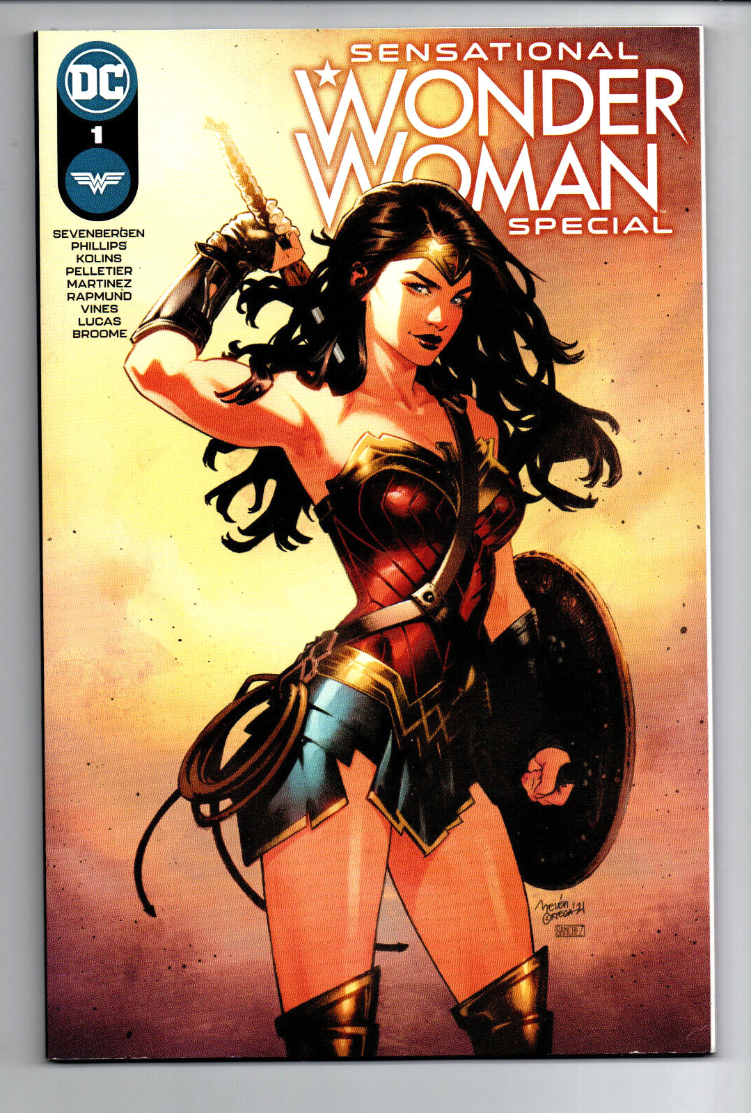 Sensational Wonder Woman Special 1 Ortega Variant 2022 Nm Comic