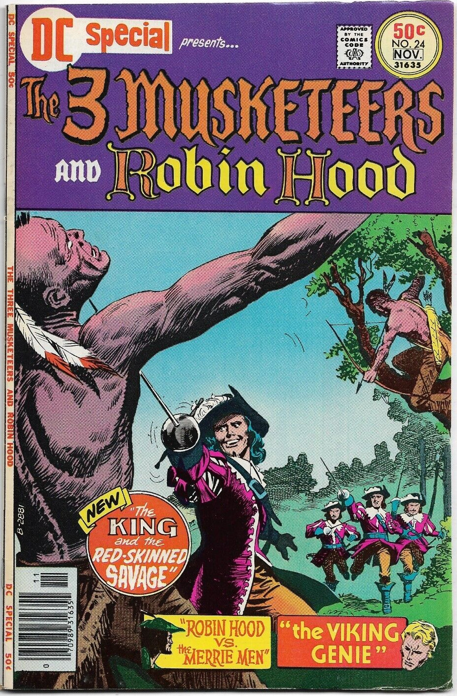 DC Special#24 FN/VF 1976 Robin Hood DC Bronze AGE Comics | Comic Books ...