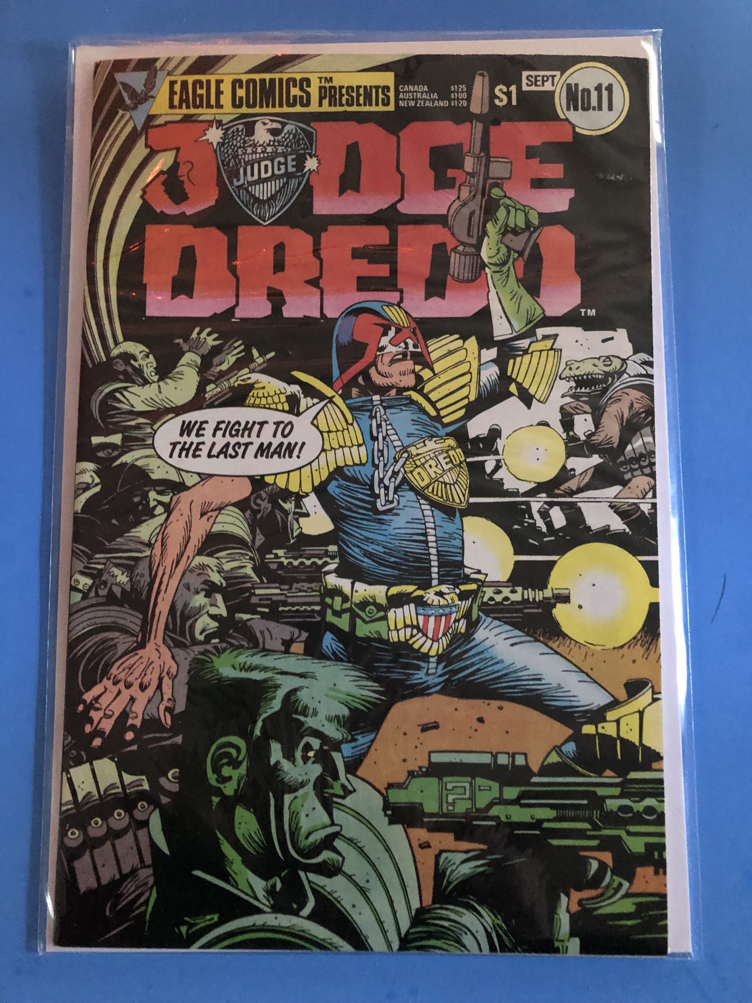 Judge Dredd #11 1985 " Eagle Comics Presents " / NM / VF + | Comic ...