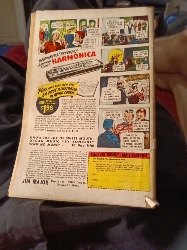 HEROIC COMICS #55 Famous Funnies 1949 RUNAWAY TRUCK COVER! TOTH ART ...