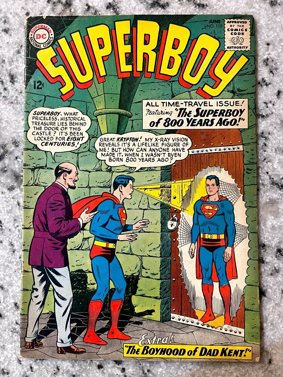 Superboy # 113 FN- DC Silver Age Comic Book Superman Batman Flash Arrow ...