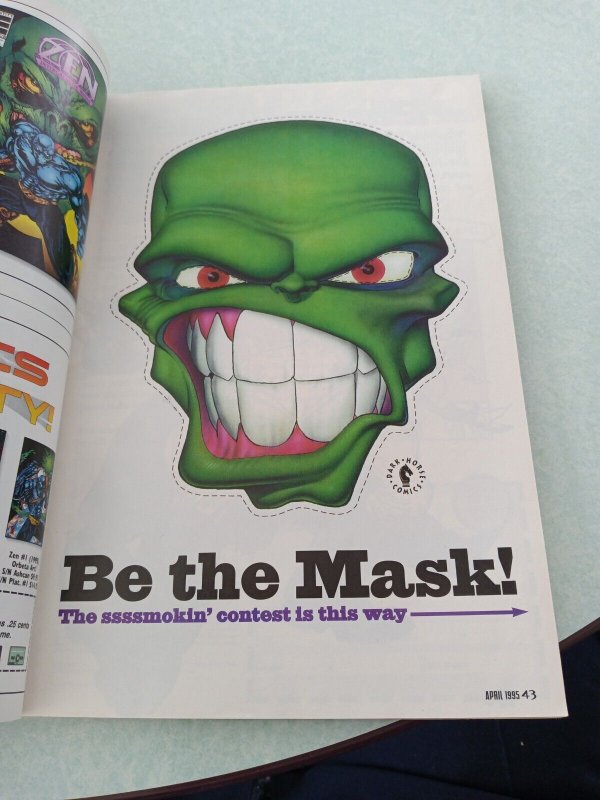 WIZARD COMICS MAGAZINE #44 April 1995 gen 13 cover kids mask of "the ...