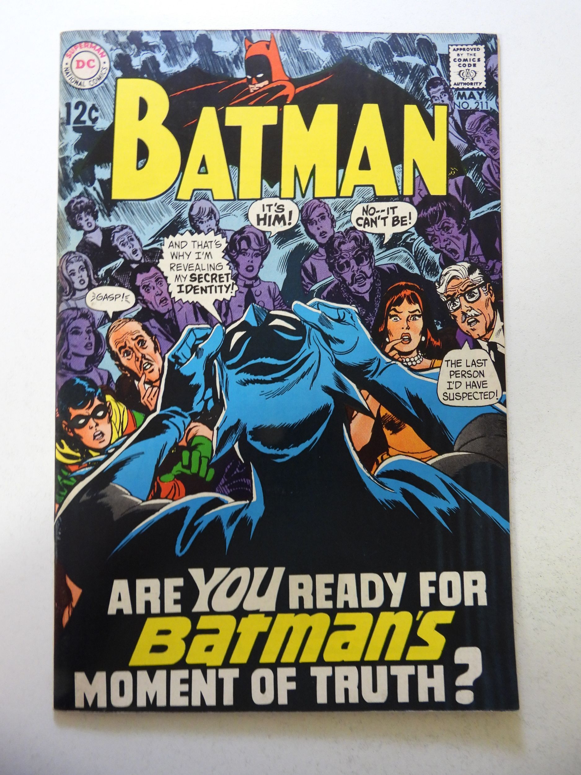Batman #211 (1969) FN+ Condition | Comic Books - Silver Age, DC Comics ...