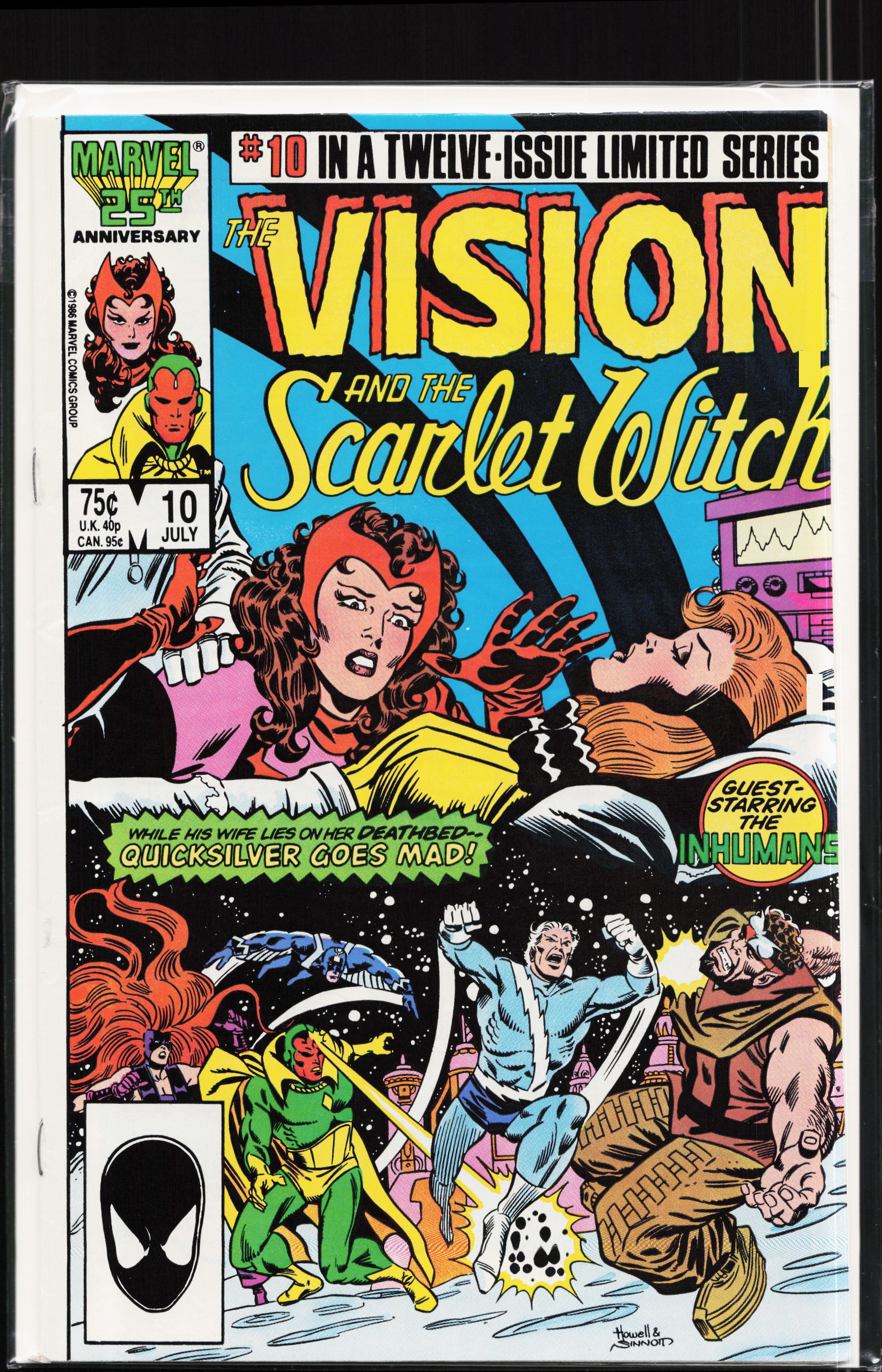 The Vision and the Scarlet Witch #10 (1986) The Vision | Comic Books ...