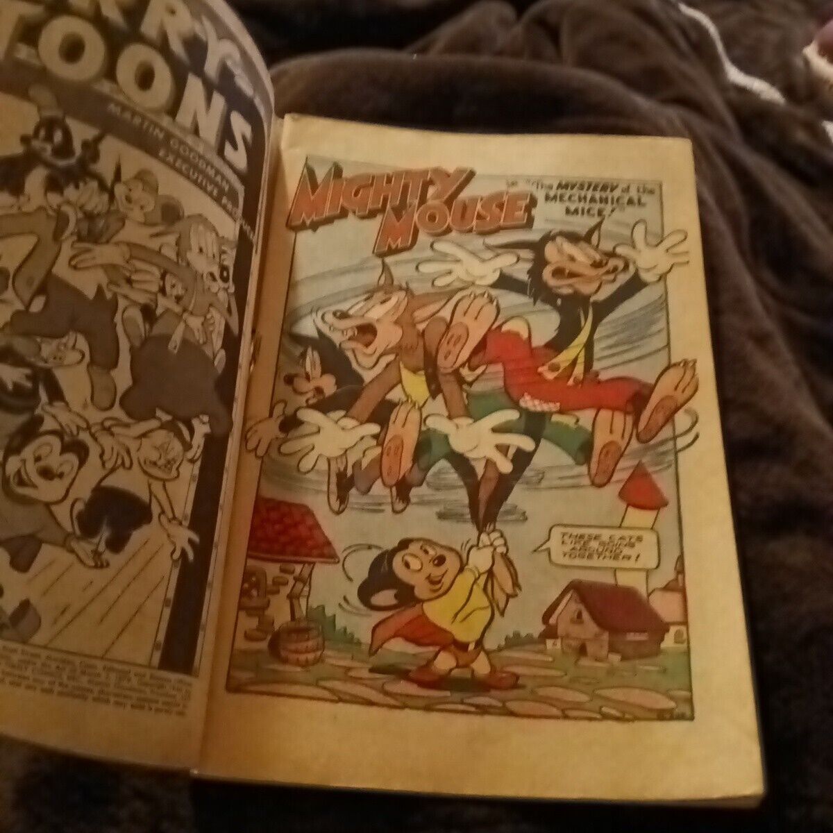 Terry-Toons #47 golden age 1946 Timely Comic Book mighty mouse cover ...