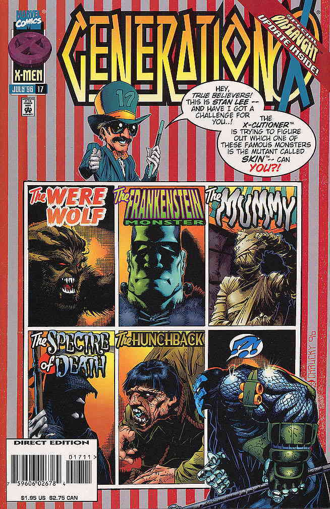 Generation X #17 VF ; Marvel | Chris Bachalo Frankenstein | Comic Books ...