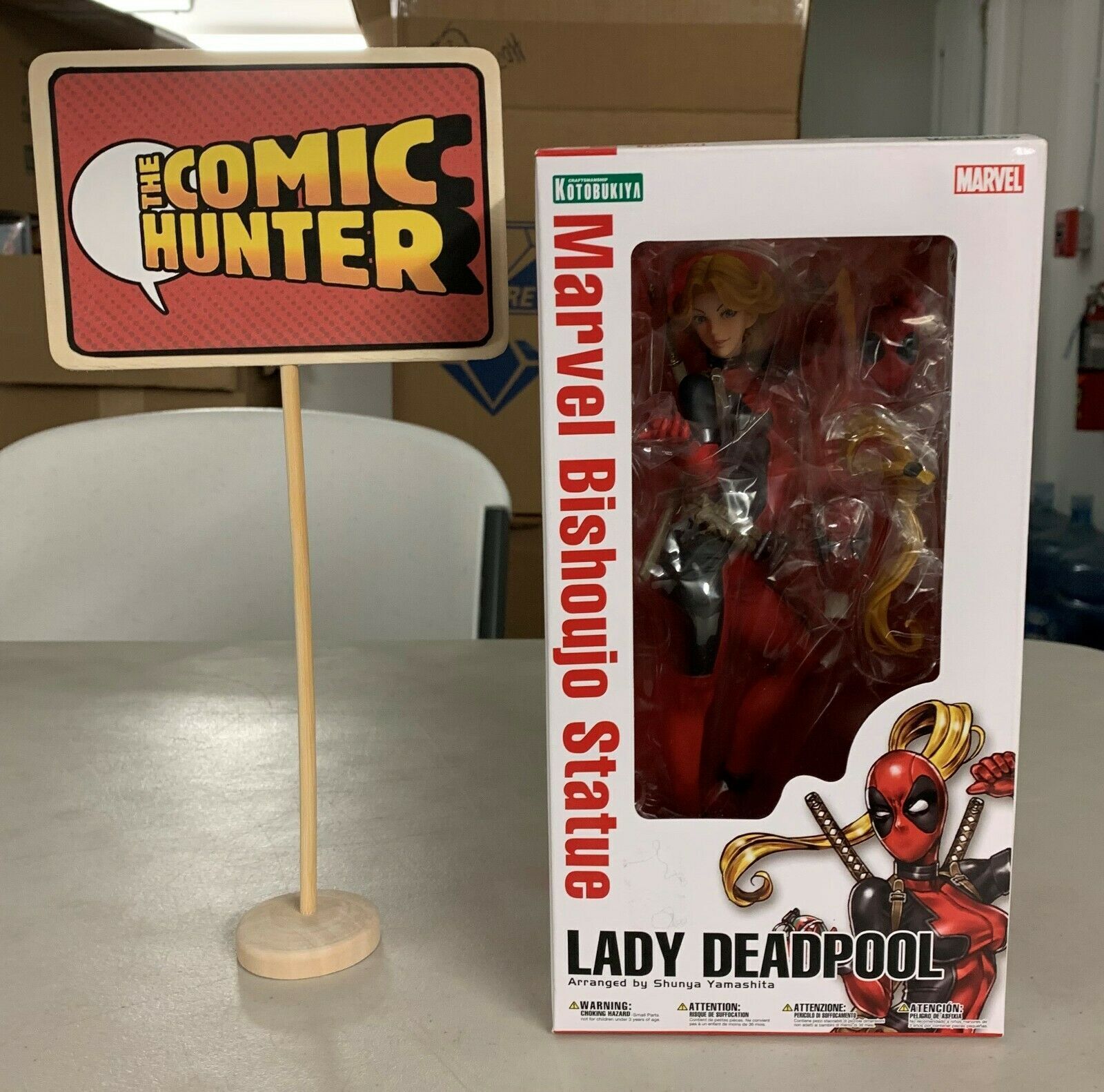 Kotobukiya Marvel Bishoujo Lady Deadpool Statue | Comic Collectibles ...