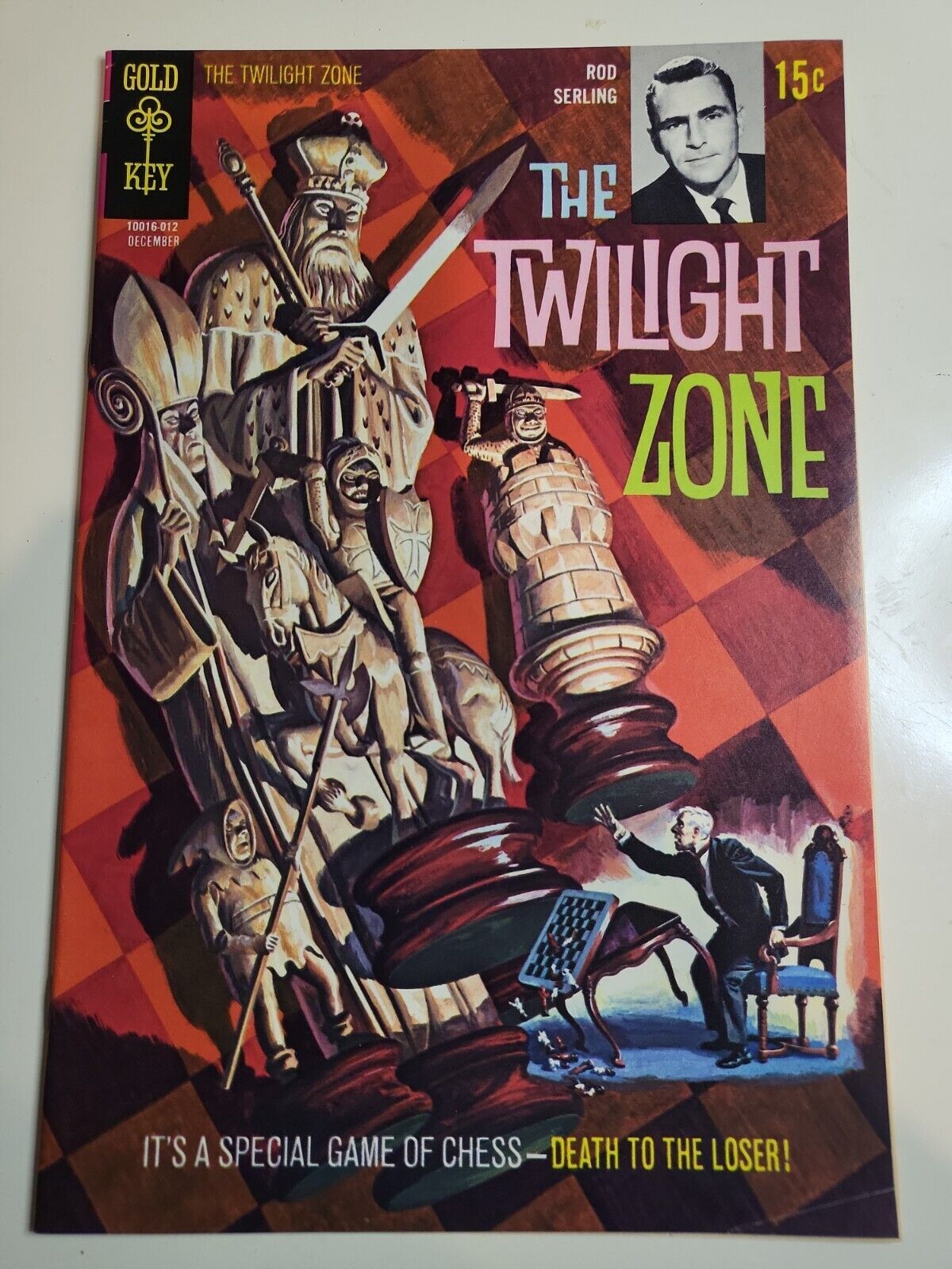 THE TWILIGHT ZONE #35: "The Singing Sword!" Gold Key 1970 VF | Comic ...