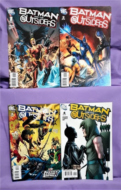 BATMAN and the OUTSIDERS #1 - 4 Catwoman Katana Metamorpho (DC 2007 ...
