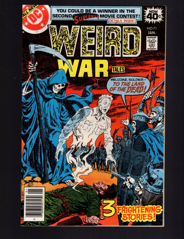Weird War Tales #71 (1979) GRIM REAPER Cover DC War/Horror / ID#820 ...