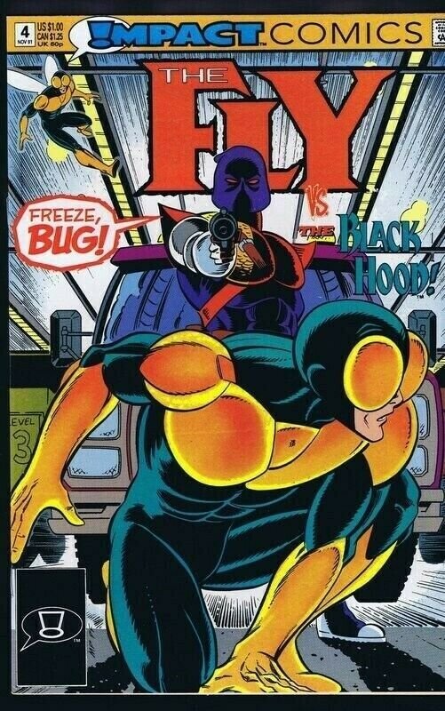 The Fly #4 ORIGINAL Vintage 1991 DC Comics | Comic Books - Copper Age ...