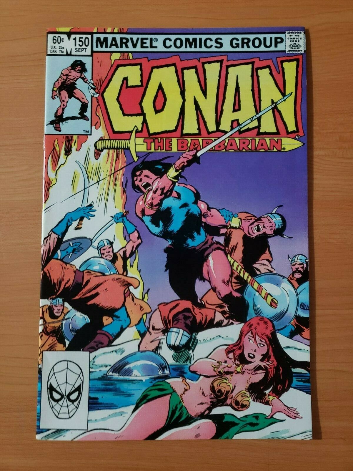 Conan the Barbarian #150 Direct Market ~ NEAR MINT NM ~ 1983 Marvel ...