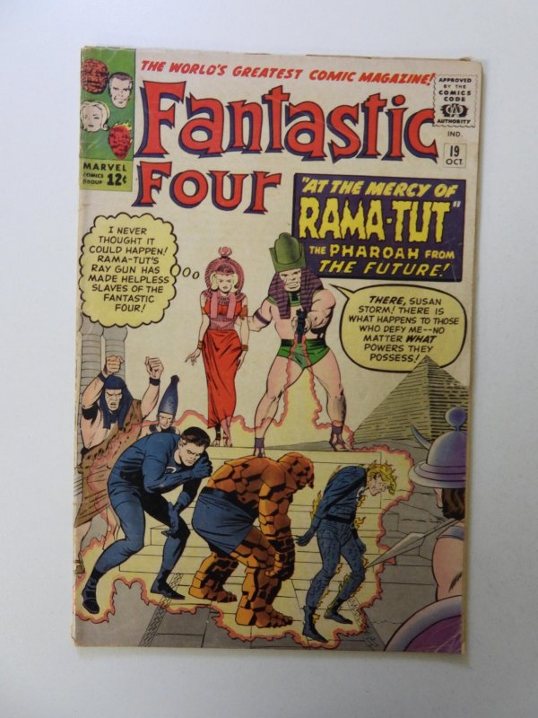 Fantastic Four #19 (1963) 1st appearance of Rama Tut VG+ condition see ...