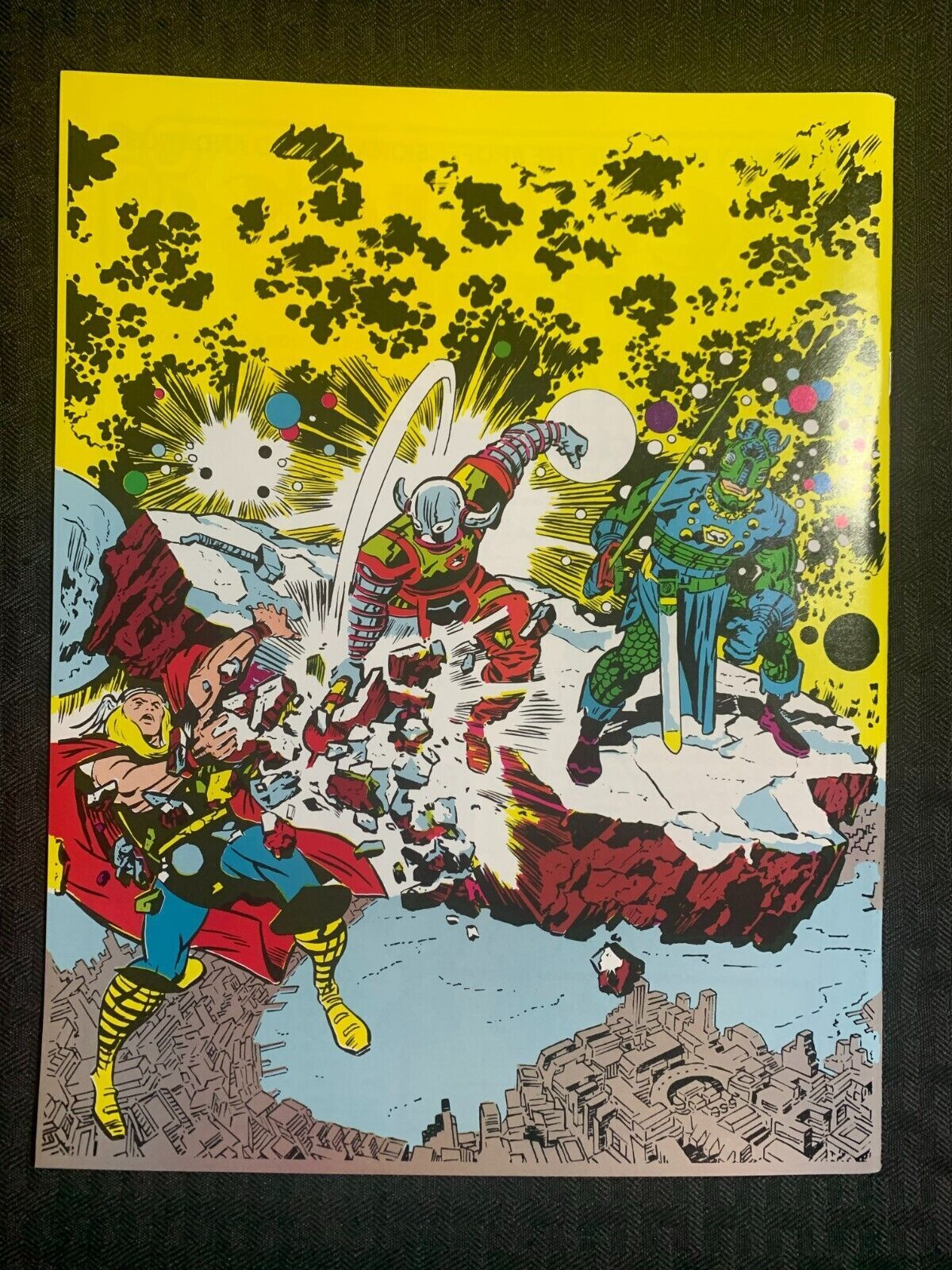 1985 COMICS FEATURE Magazine #34 FVF 7.0 Jack Kirby / John Byrne Hulk ...