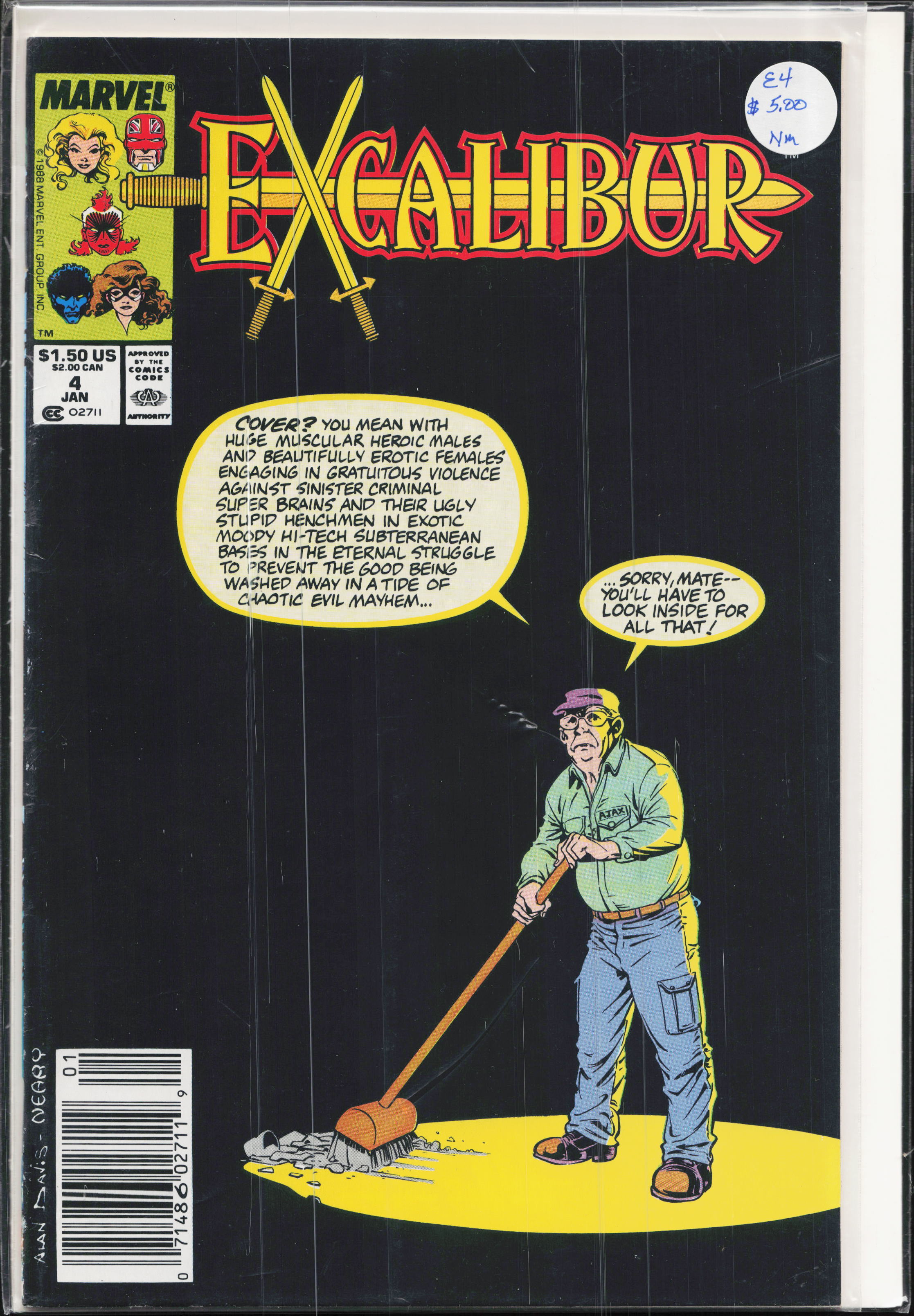 Excalibur #4 (1989) Excalibur | Comic Books - Copper Age, Marvel ...