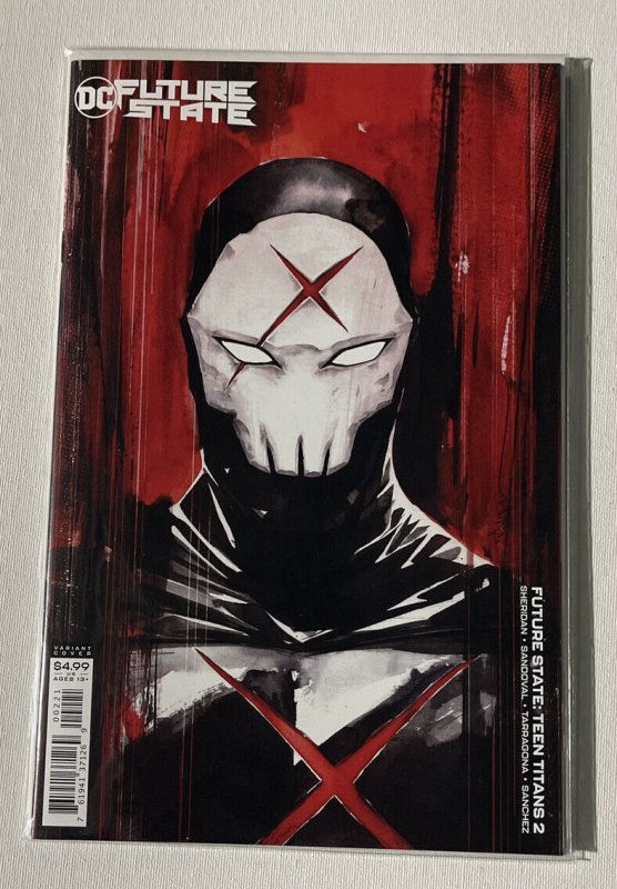 Future State Teen Titans #2 Dustin Nguyen Red X Variant Comic DC 2021 ...