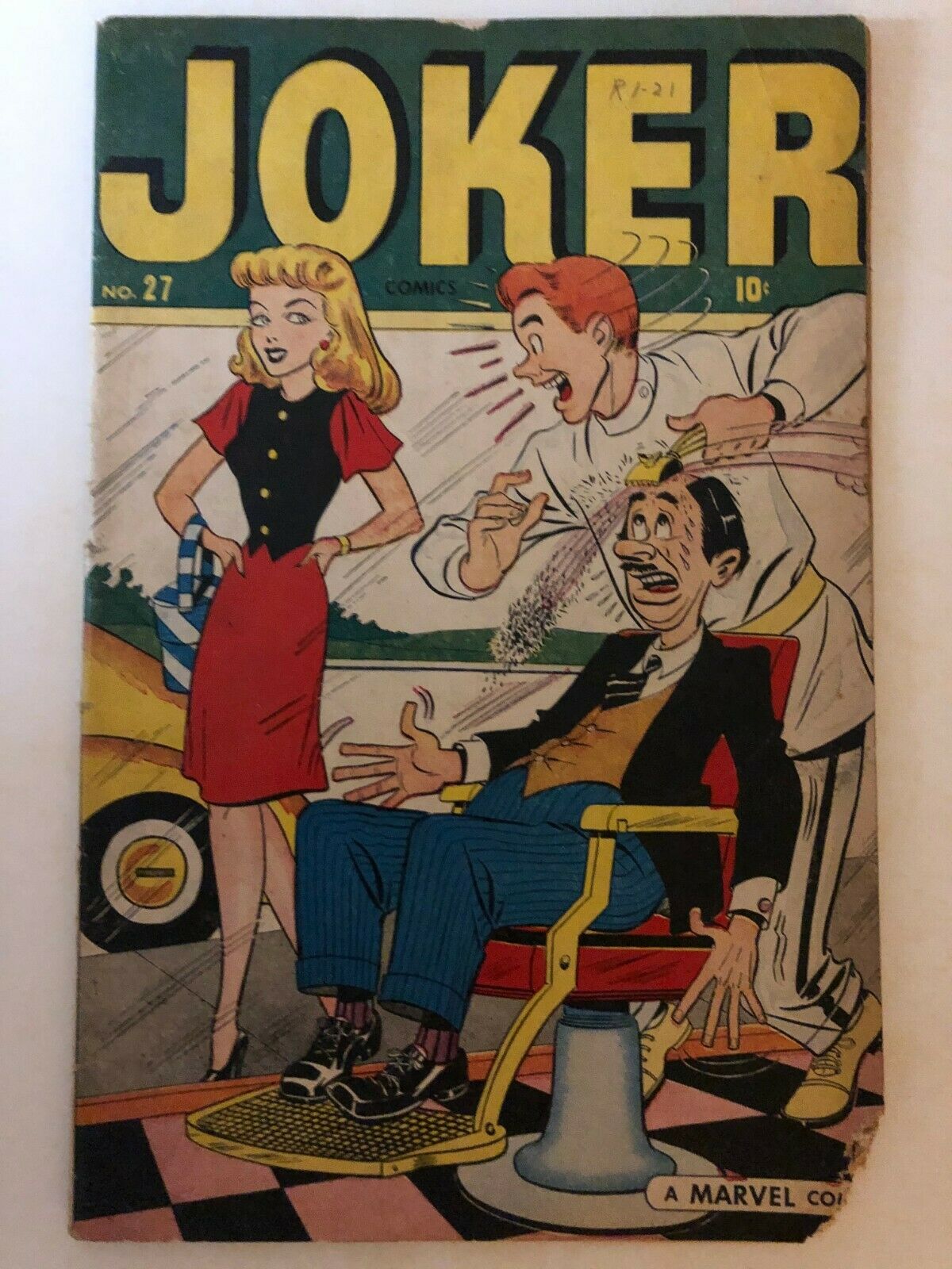 JOKER (TIMELY/MARVEL) 27 GOOD JUNE 1947 Wolverton, Kurtzman | Comic ...