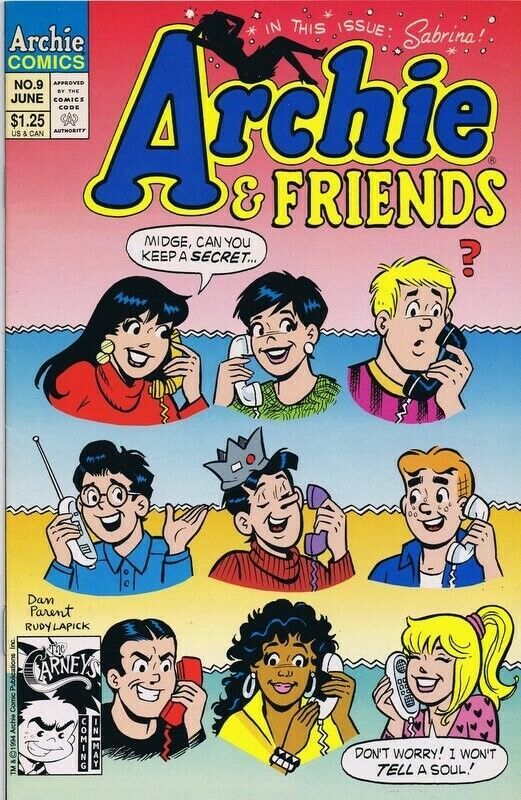 Archie and Friends #9 ORIGINAL Vintage 1993 Archie Comics | Comic Books ...