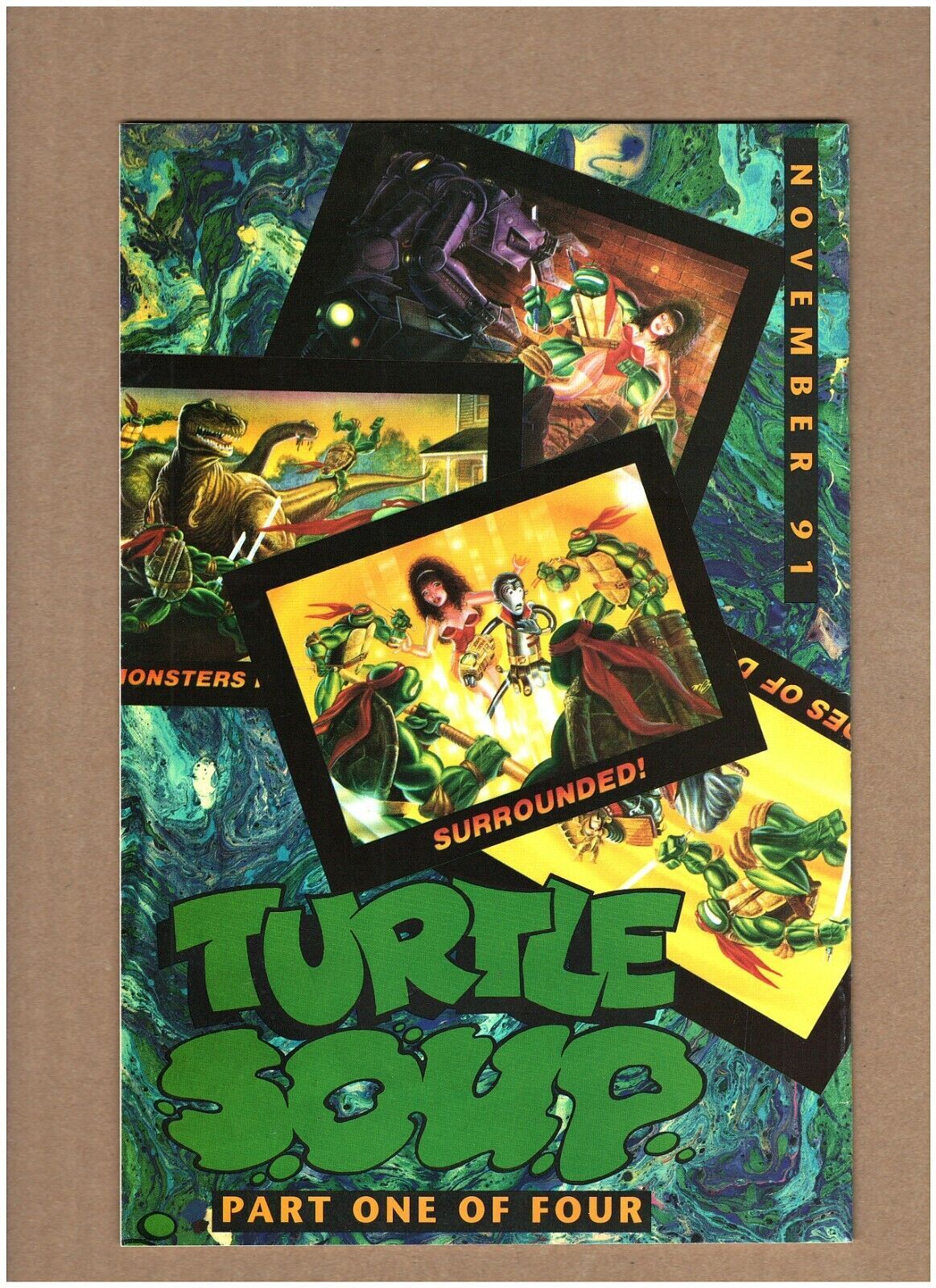 Teenage Mutant Ninja Turtles #40 Mirage Studios 1991 Raphael VF 8.0 ...