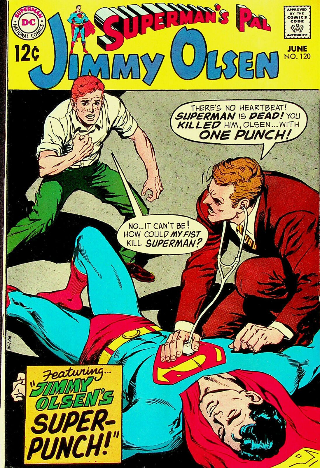 Superman's Pal Jimmy Olsen No.120 (Jun 1969, DC) - Fine | Comic Books ...