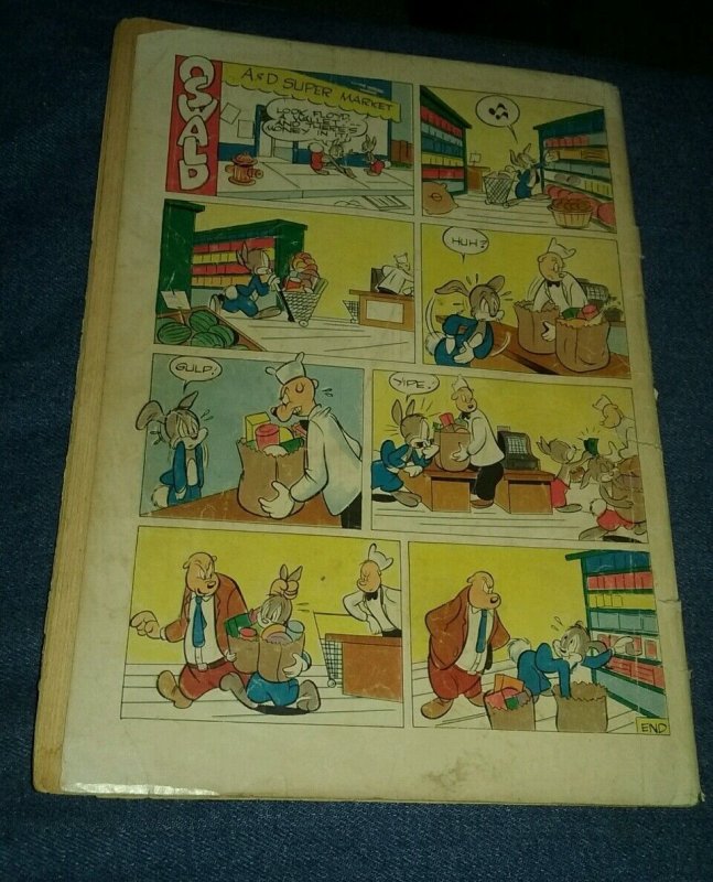 Four Color #315 1951 Dell walter lantz oswald the rabbit gd golden age ...
