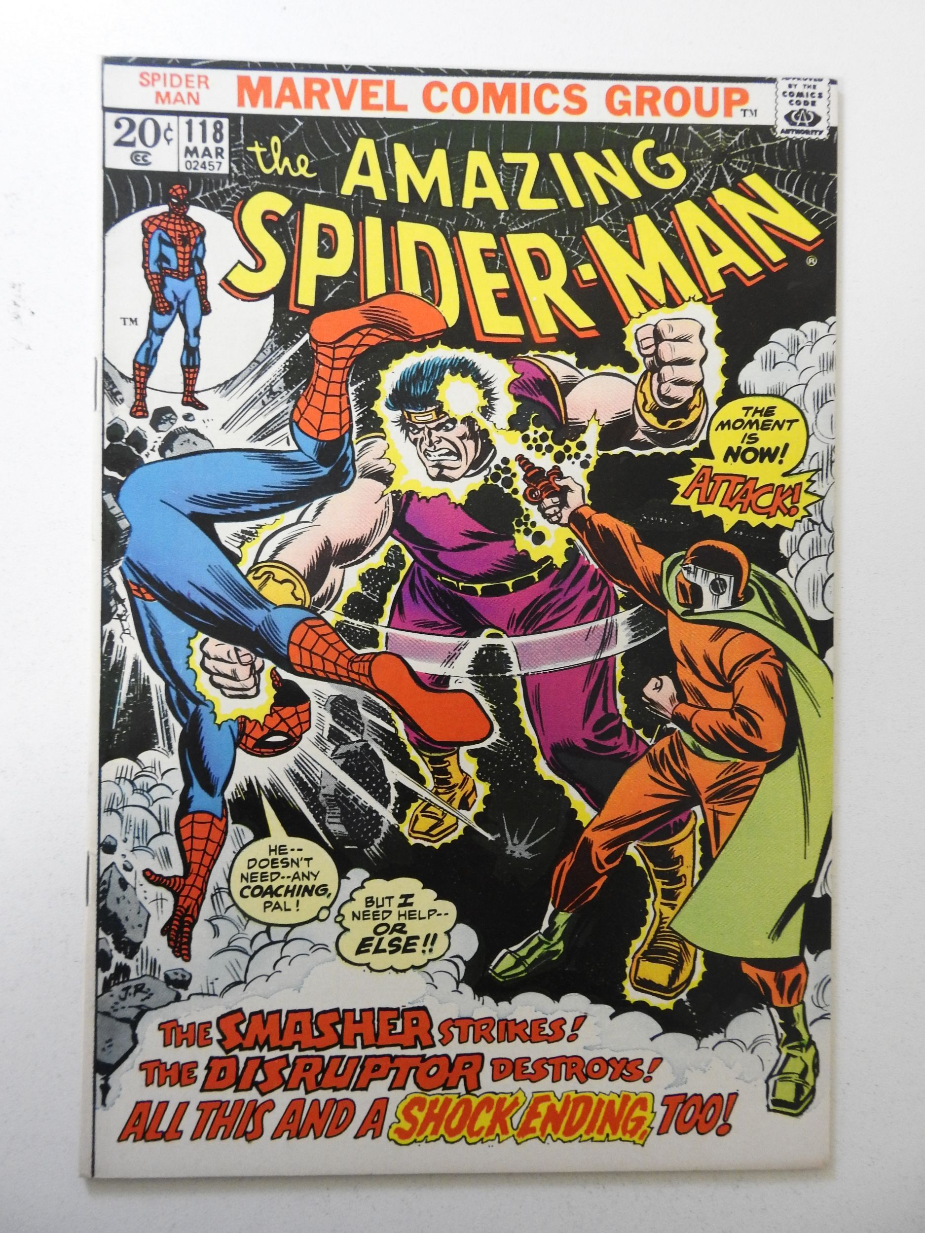 The Amazing Spider-Man #118 (1973) FN+ Condition! National Diamond ...