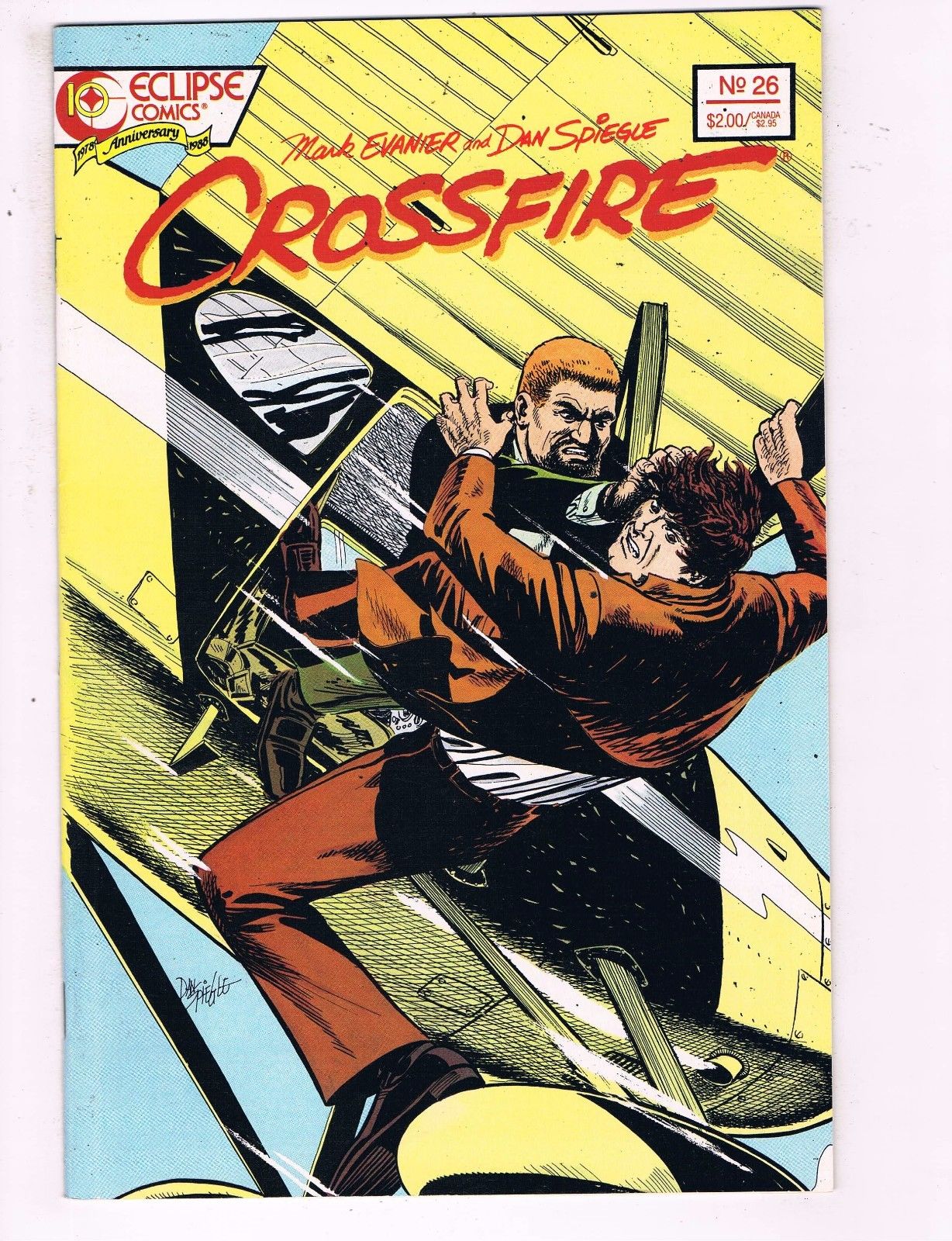 Crossfire #26 VF Eclipse Comics Comic Book Evanier DE19 | Comic Books ...