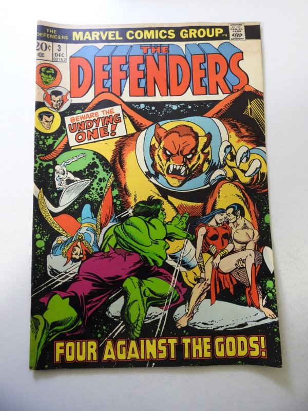 The Defenders #3 (1972) FN Condition | Comic Books - Bronze Age, Marvel ...