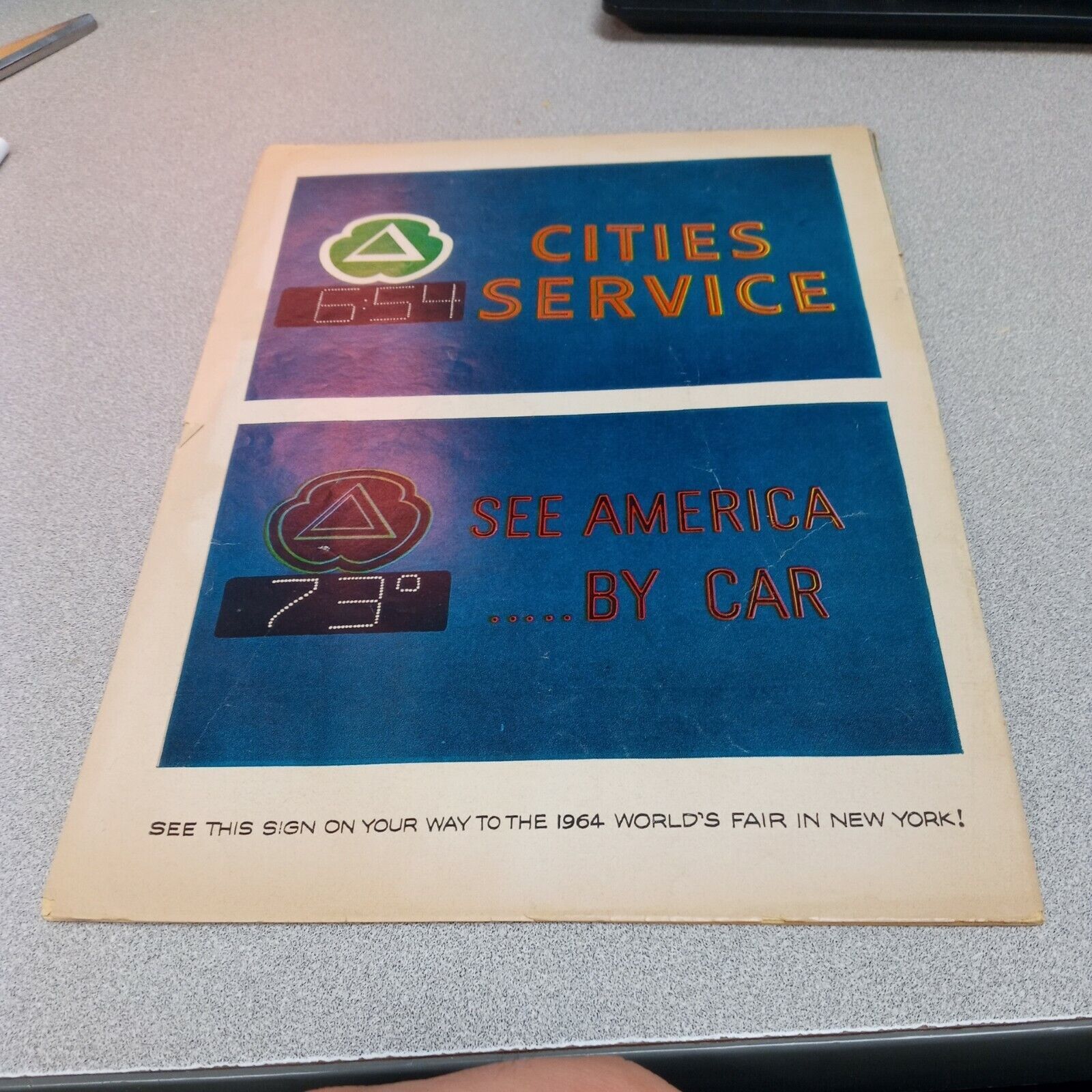 Cities Service Oil 1963 comic The Eager Beaver Story of the Wheel promo ...