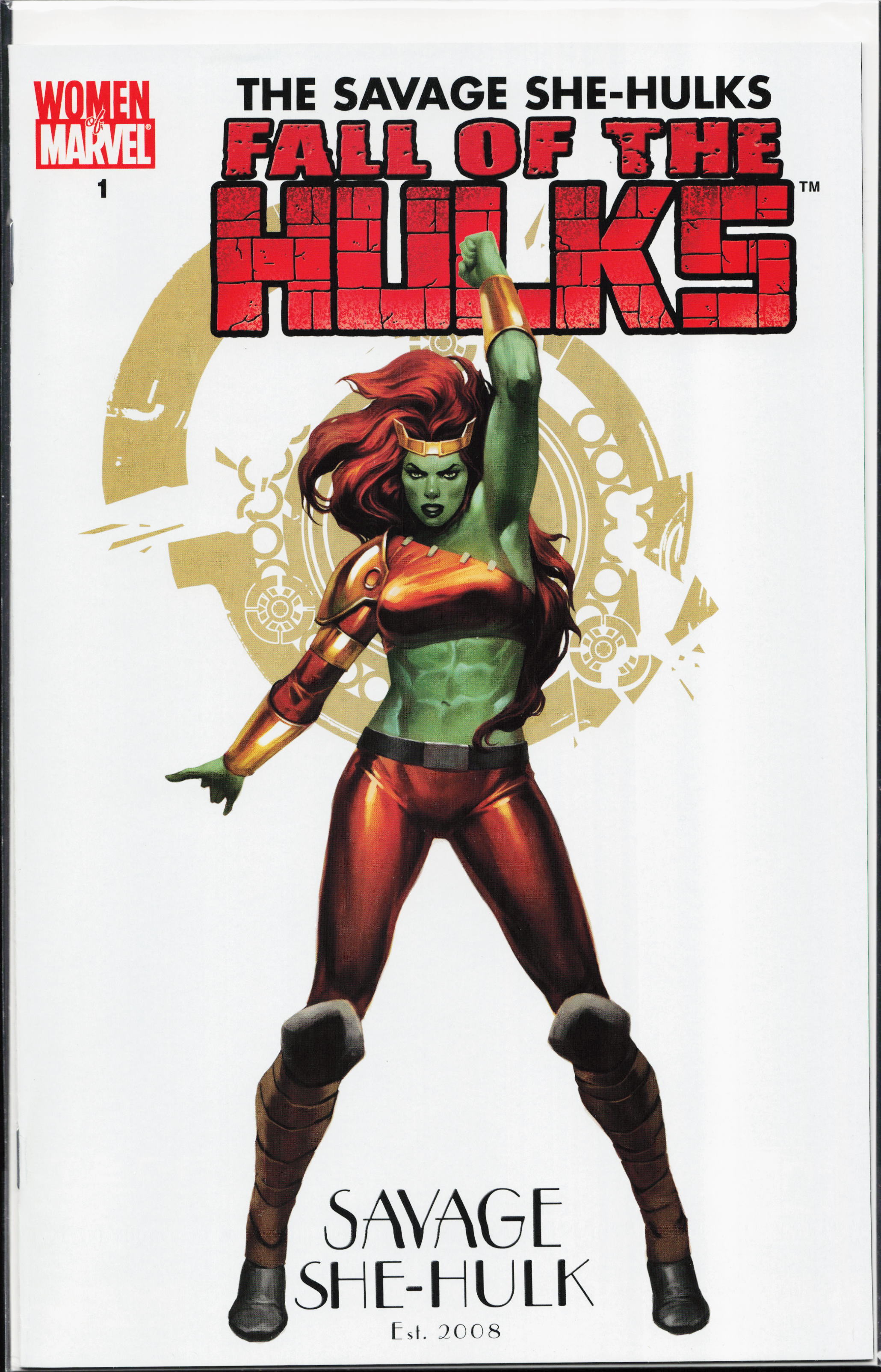 Fall of the Hulks: The Savage She-Hulks #1 Variant Cover (2010) She ...