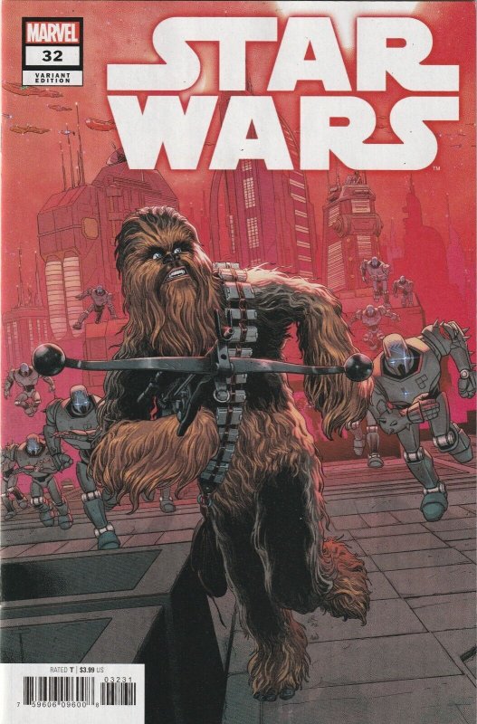 Star Wars # 32 Luke Ross Variant 1:25 Cover NM Marvel 2023 [J4] | Comic ...