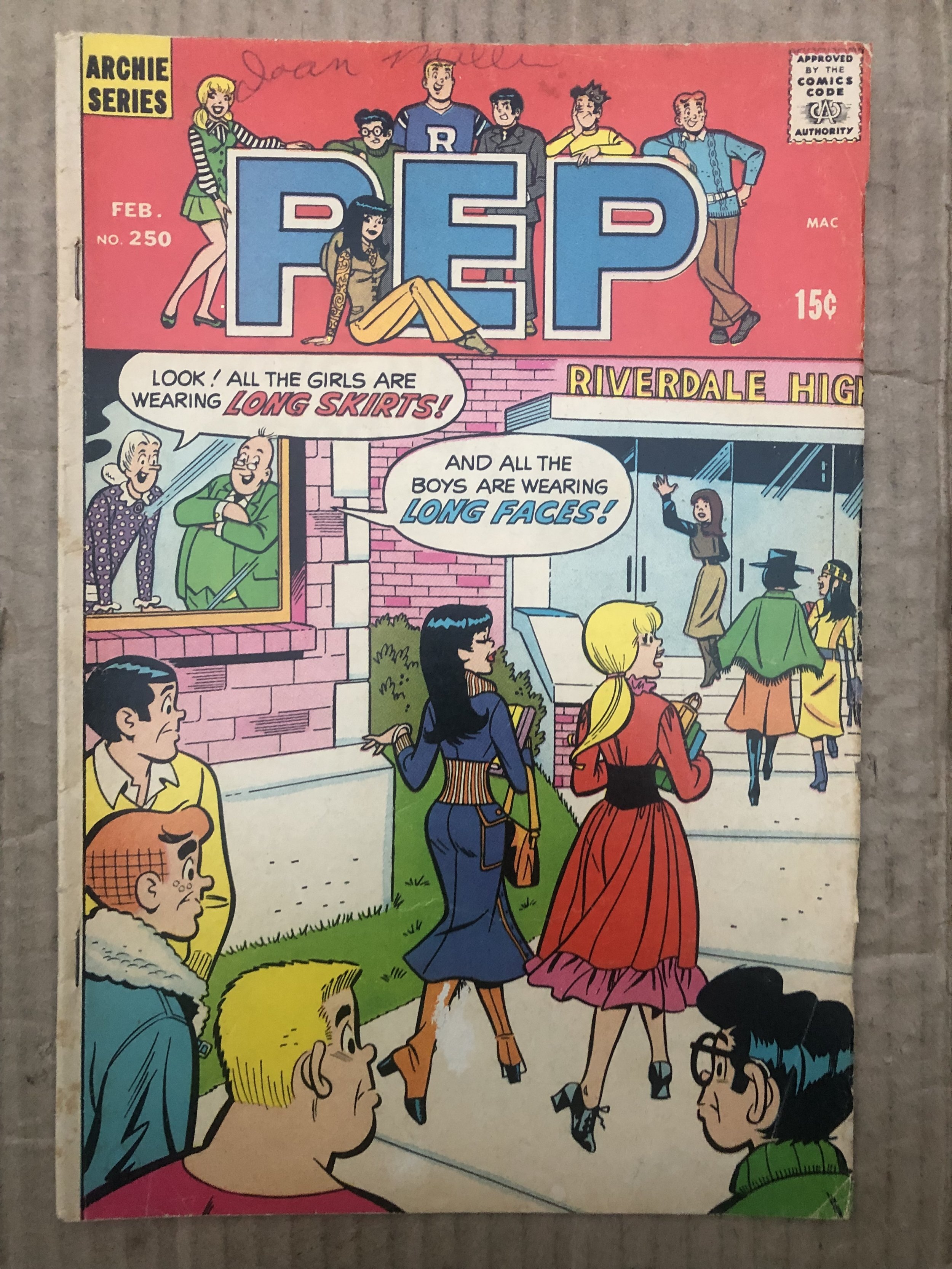 Pep Comics #250 (1971) | Comic Books - Bronze Age, Archie Comics / HipComic