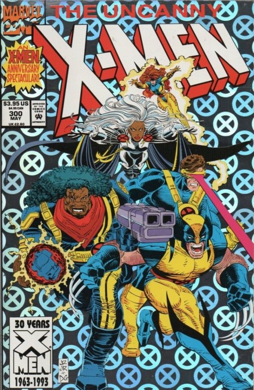 The Uncanny X-Men (1981) #300 NM John Romita Jr Cover Anniversary Issue ...