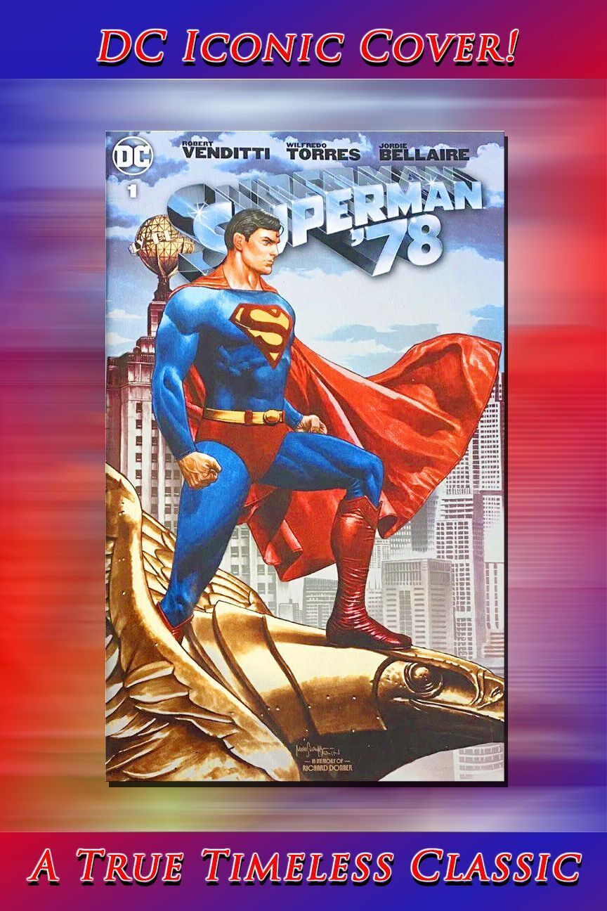 Superman 1 Exclusive KEY Foil Variant/DC Icon Steve Reeves 1978/JLA ...