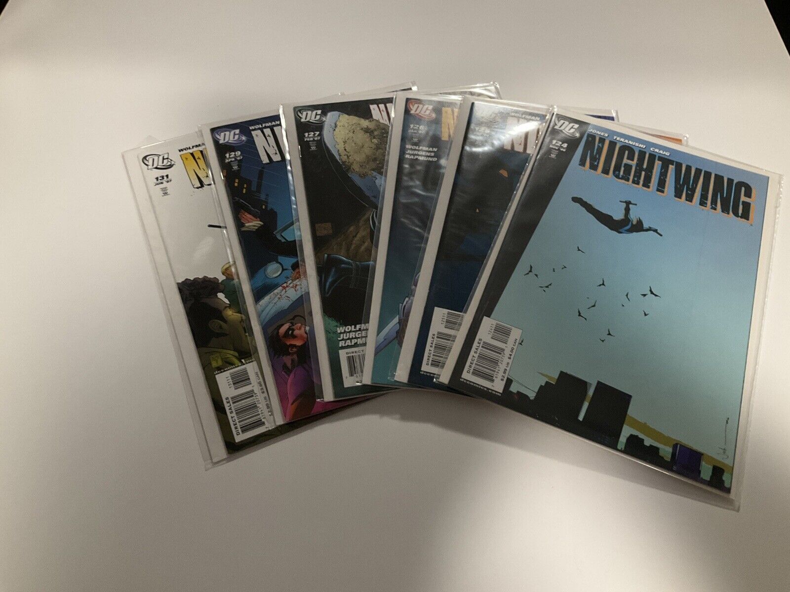 Nightwing 124 125 126 127 129 131 Nm Near Mint 2006 DC Comics | Comic ...