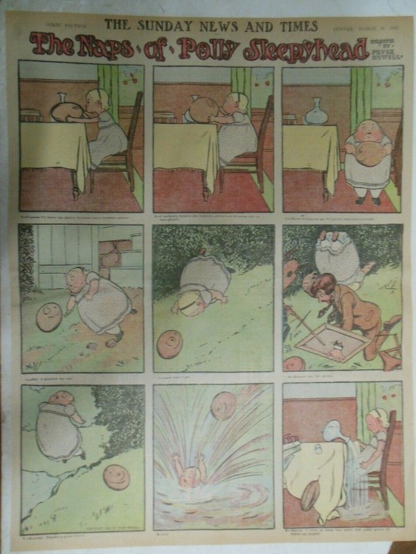 The Naps Of Polly Sleepyhead Fantasy Sunday by Peter Newell from 1906 ! | Comic Books - Modern ...