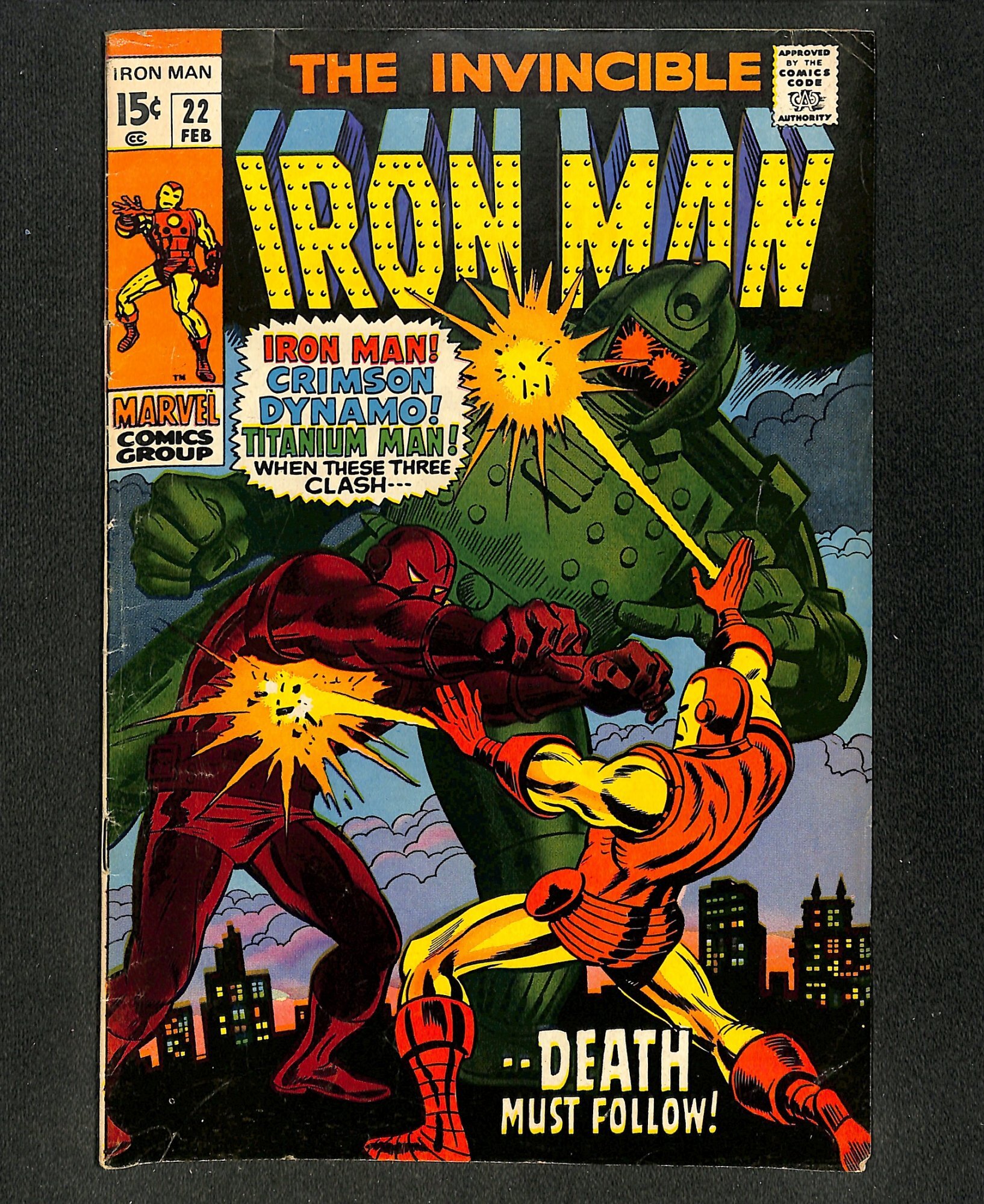 Iron Man #22 | Full Runs & Sets, Marvel, Iron Man, Superhero / HipComic