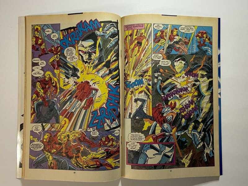 Iron Man #300 Foil Cover Debut of Iron Man's Modular Armor 1993 Marvel ...