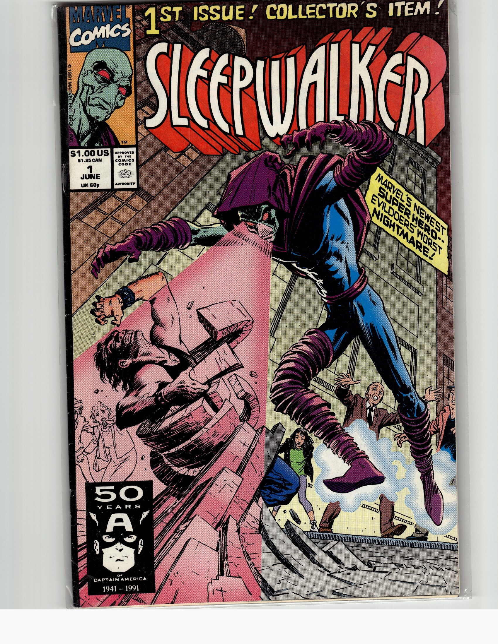 Sleepwalker #1 (1991) Sleepwalker [Key Issue] | Comic Books - Copper ...