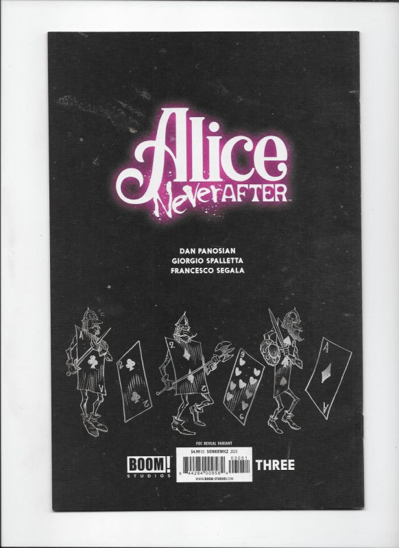 Alice Never After #3 FOC Studios 2023 Bill Sienkiewicz | Comic Books ...
